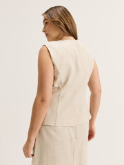 Celine Beige Linen Vest | Review – Review Australia