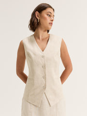Celine Beige Linen Vest | Review – Review Australia