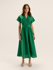 Marlee Green Linen Shirt Dress | Review Australia